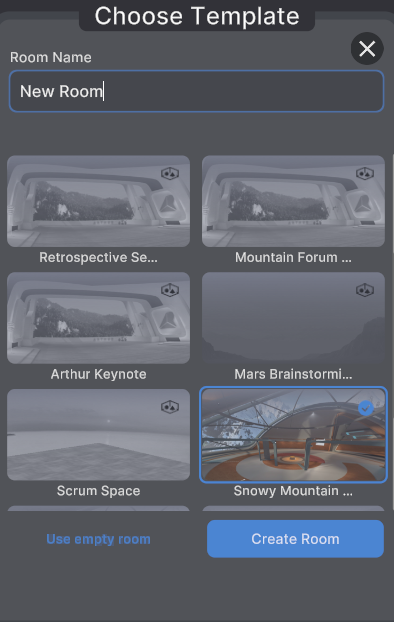 How do I use room templates in Arthur? – Arthur