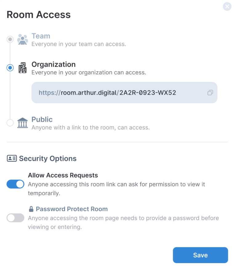 How do I create unique room URLs for my Arthur meetings? – Arthur