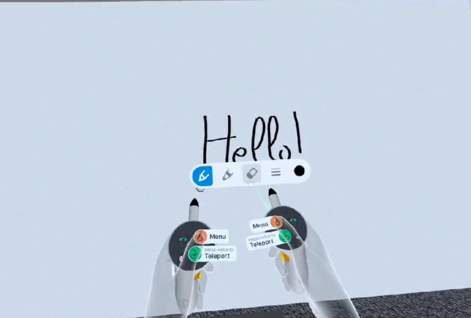 How do I use the drawing settings on whiteboard? – Arthur