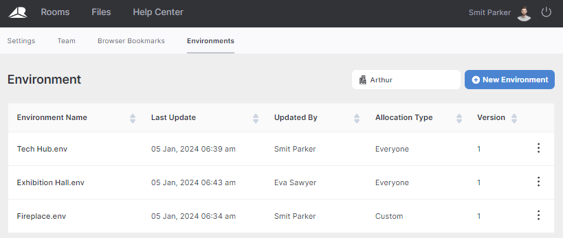How do I manage Custom environments on Arthur Portal? – Arthur